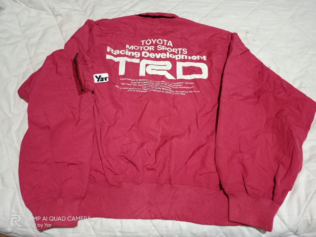 VINTAGE JDM OG 90S TOYOTA TRD RACING BOMBER JACKET, Men's Fashion ...