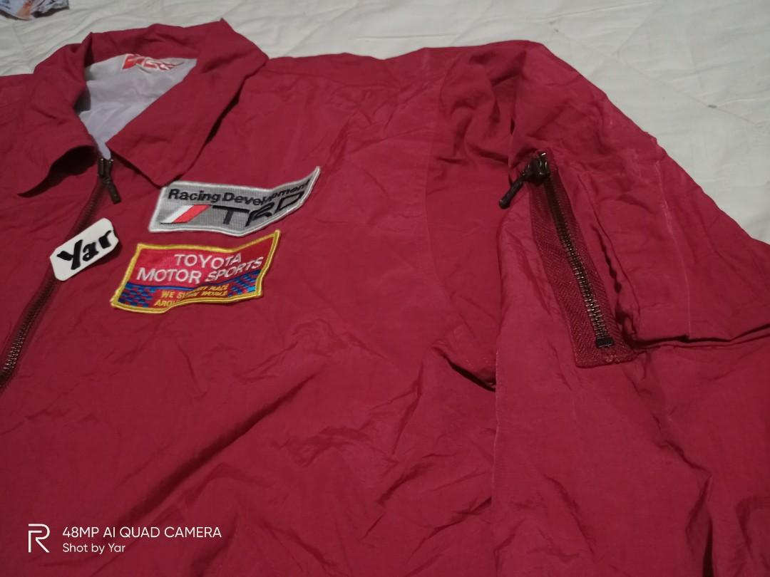 VINTAGE JDM OG 90S TOYOTA TRD RACING BOMBER JACKET, Men's Fashion ...