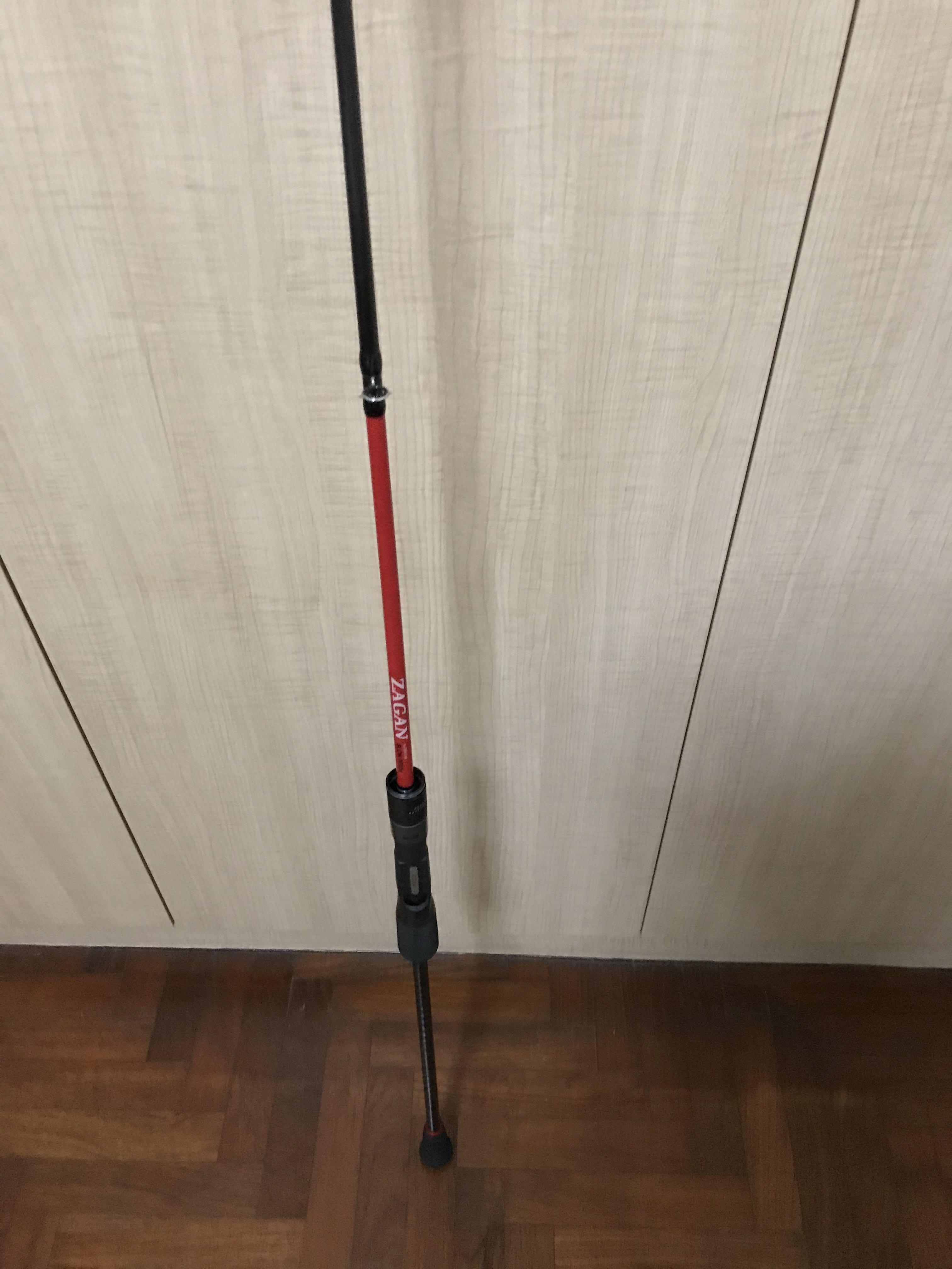 ZEN ZAGAN SLOW PITCH PE 2-4 Slow Jigging Fishing Rod, Sports Equipment ...