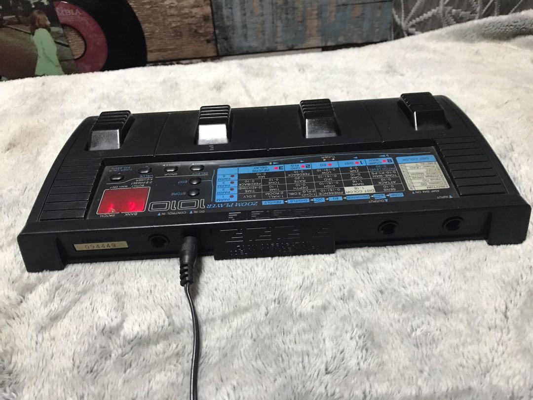 Zoom player 1010 guitar Multi Effects, Hobbies & Toys, Music & Media ...