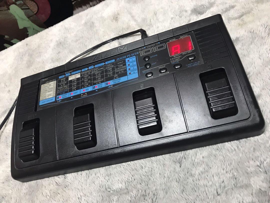 Zoom player 1010 guitar Multi Effects, Hobbies & Toys, Music & Media ...