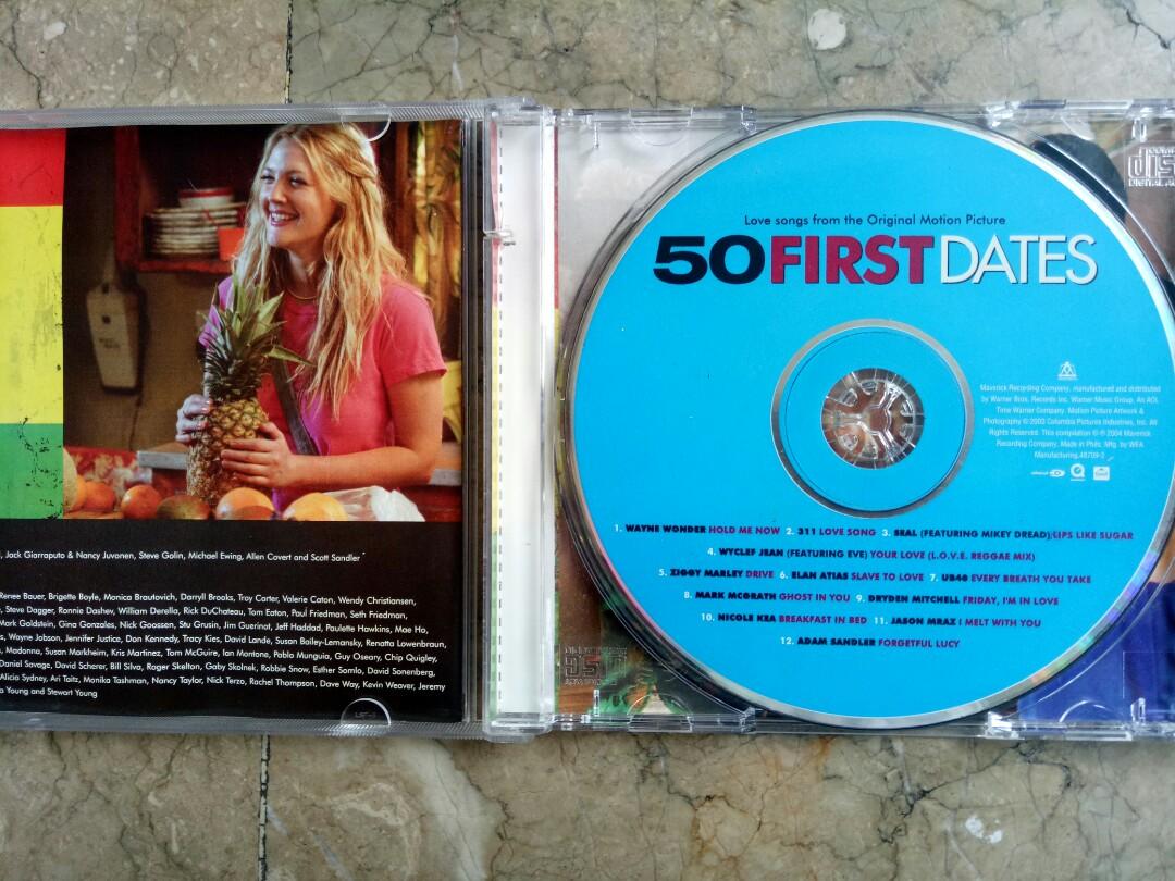 50 First Dates CD Original Sound Track, Hobbies & Toys, Music & Media ...