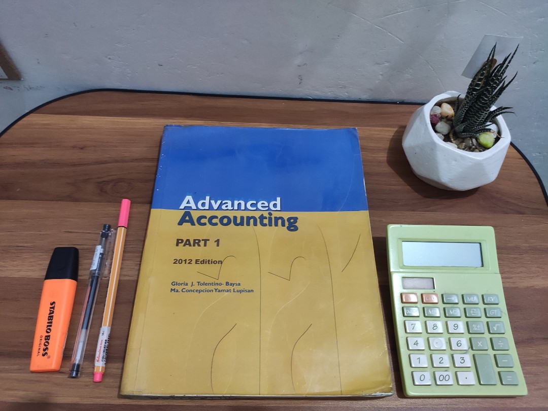 Advanced Accounting Part 1 - 2012 edition by: Baysa and Lupisan ...