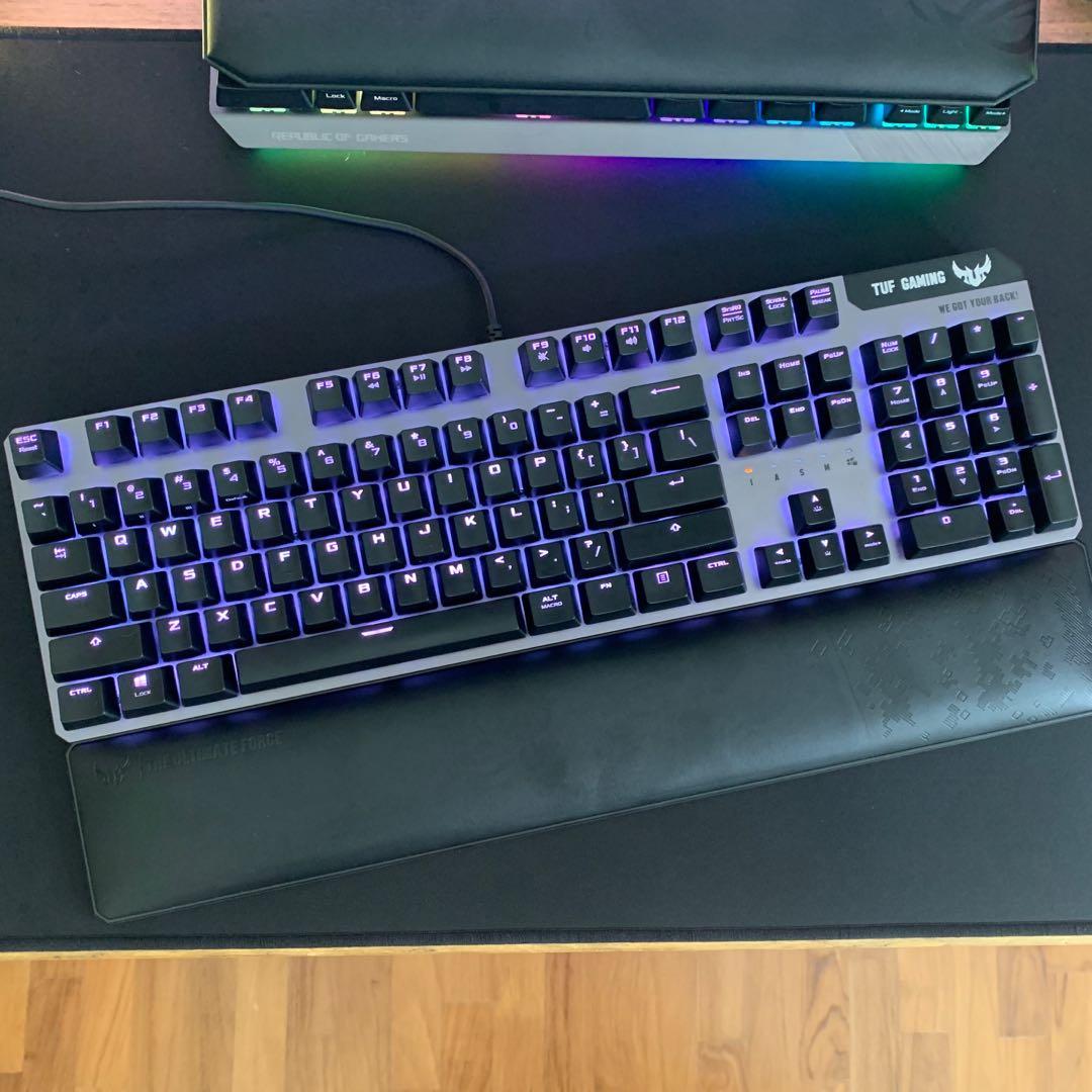 Asus TUF Gaming K7 Optical Mechanical Keyboard, Computers & Tech, Parts ...
