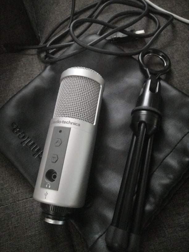 AUDIO TECHNICA ATR2500 WITH BOX, Audio, Other Audio Equipment on Carousell