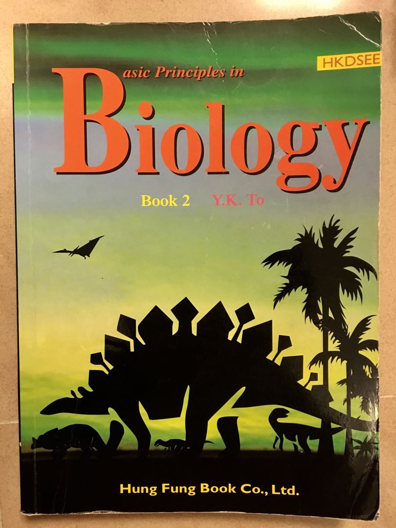 Basic principles in Biology book 2 恐龍書, 興趣及遊戲, 書本 & 文具, 教科書 - Carousell