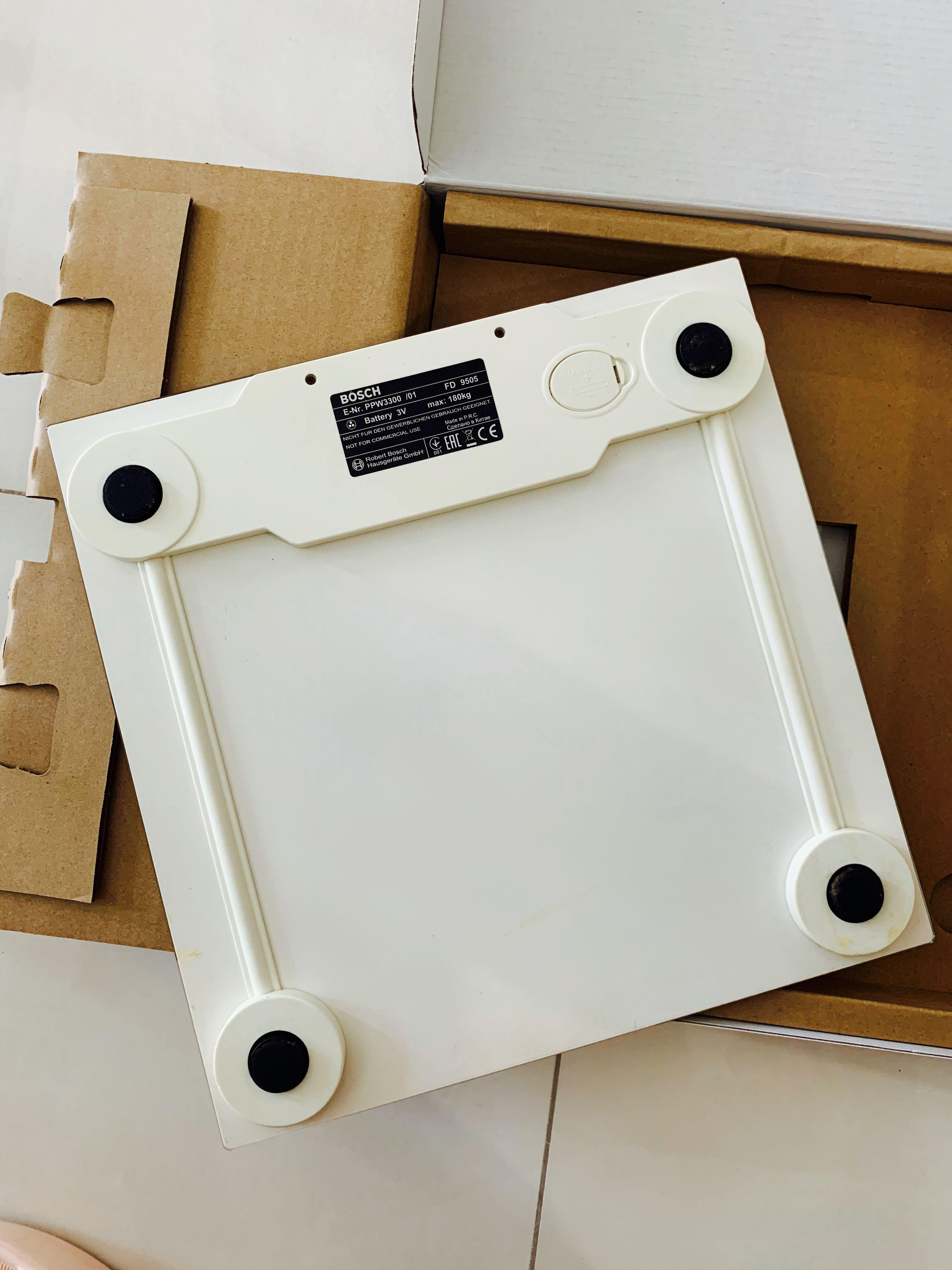 Bosch Weight Scale PPW3300, TV & Home Appliances, Kitchen Appliances ...