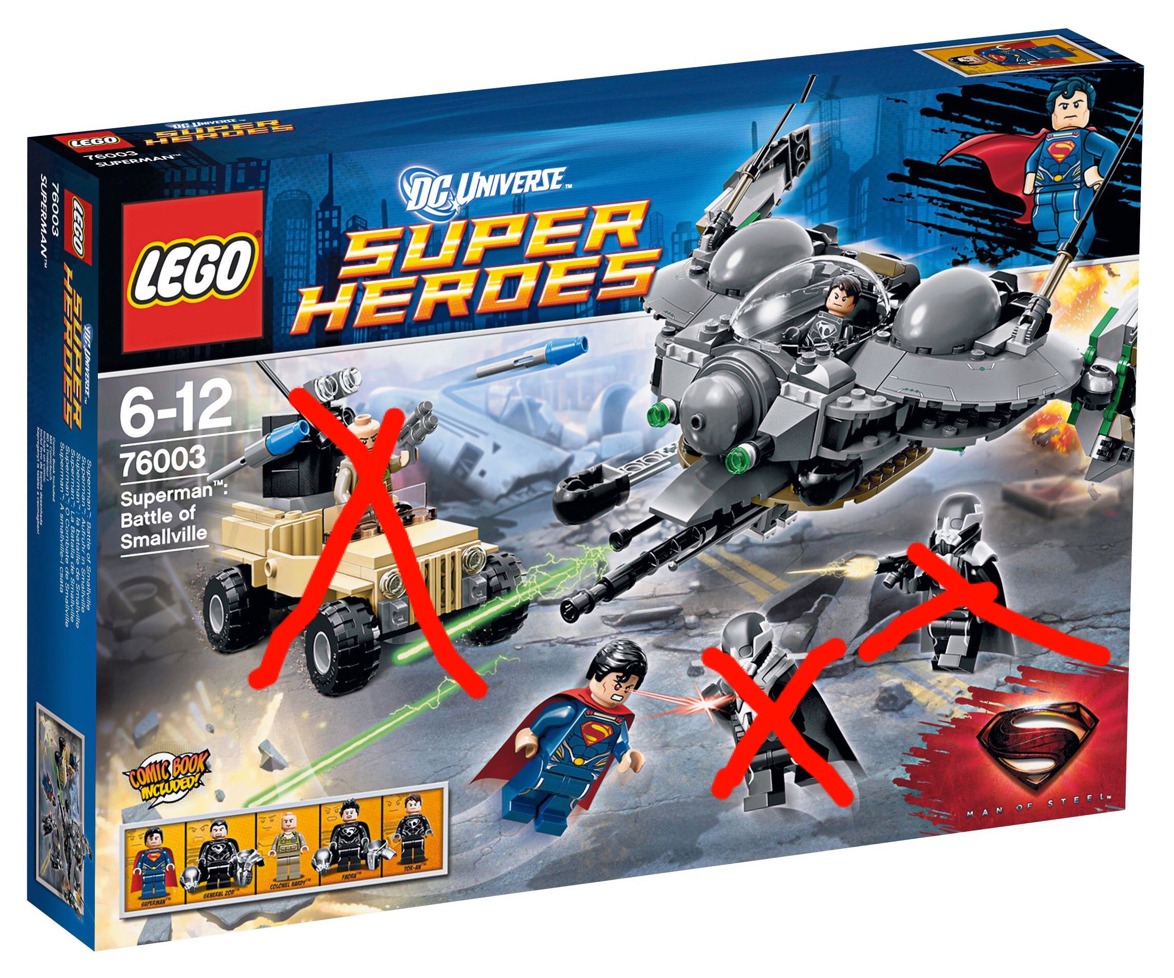 Built Superman Battle Of Smallville Lego 76003 Hobbies Toys Toys
