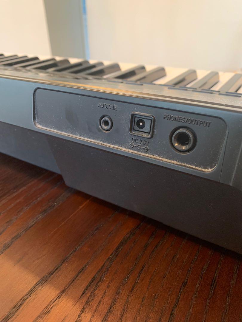 Casio CTK-2300 piano keyboard + stand + music book stand holder ...