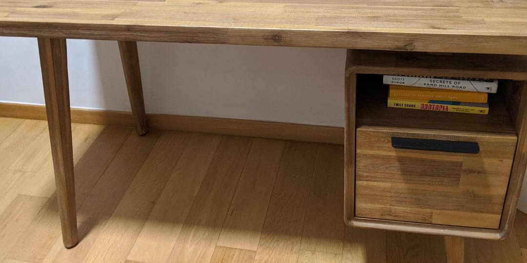 Castlery Seb Desk - Almost New, Furniture & Home Living, Furniture ...