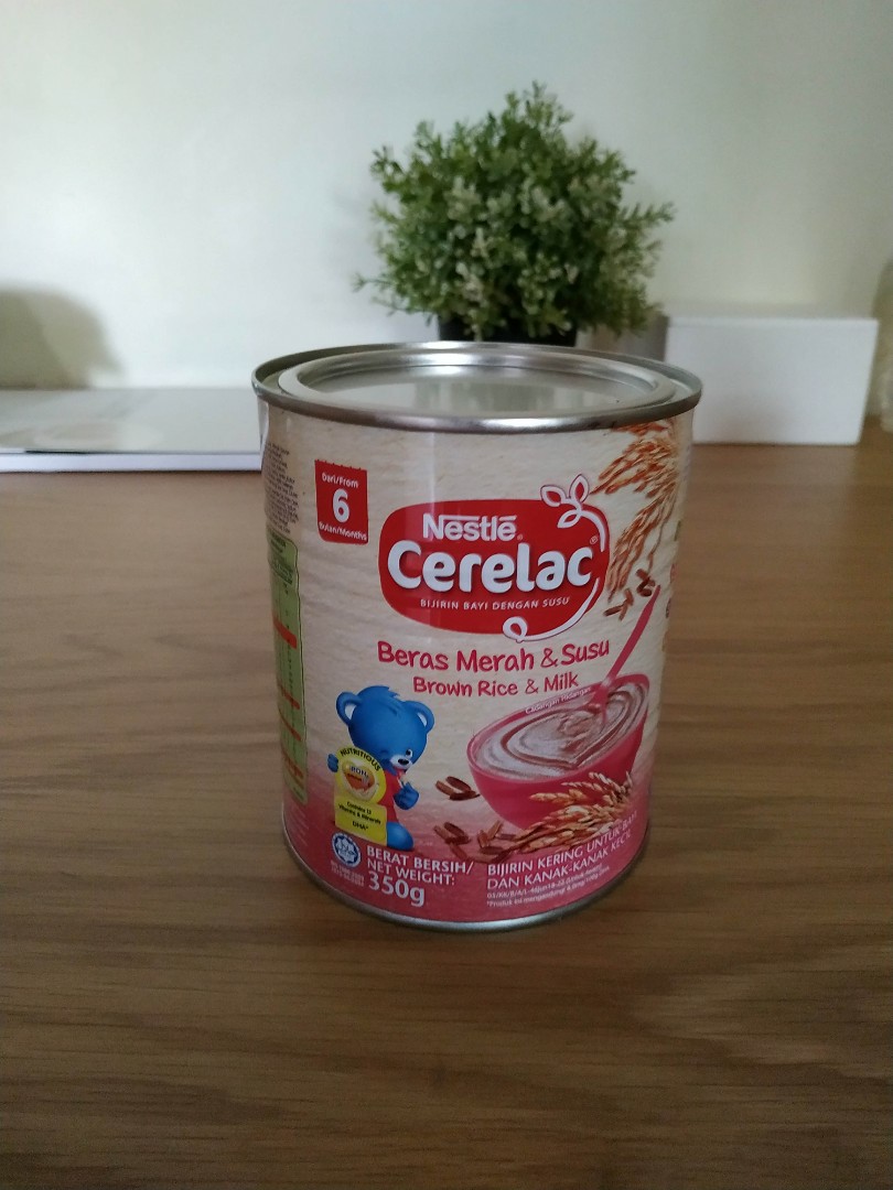 Cerelac brown rice and milk, Babies & Kids, Nursing & Feeding, Weaning ...