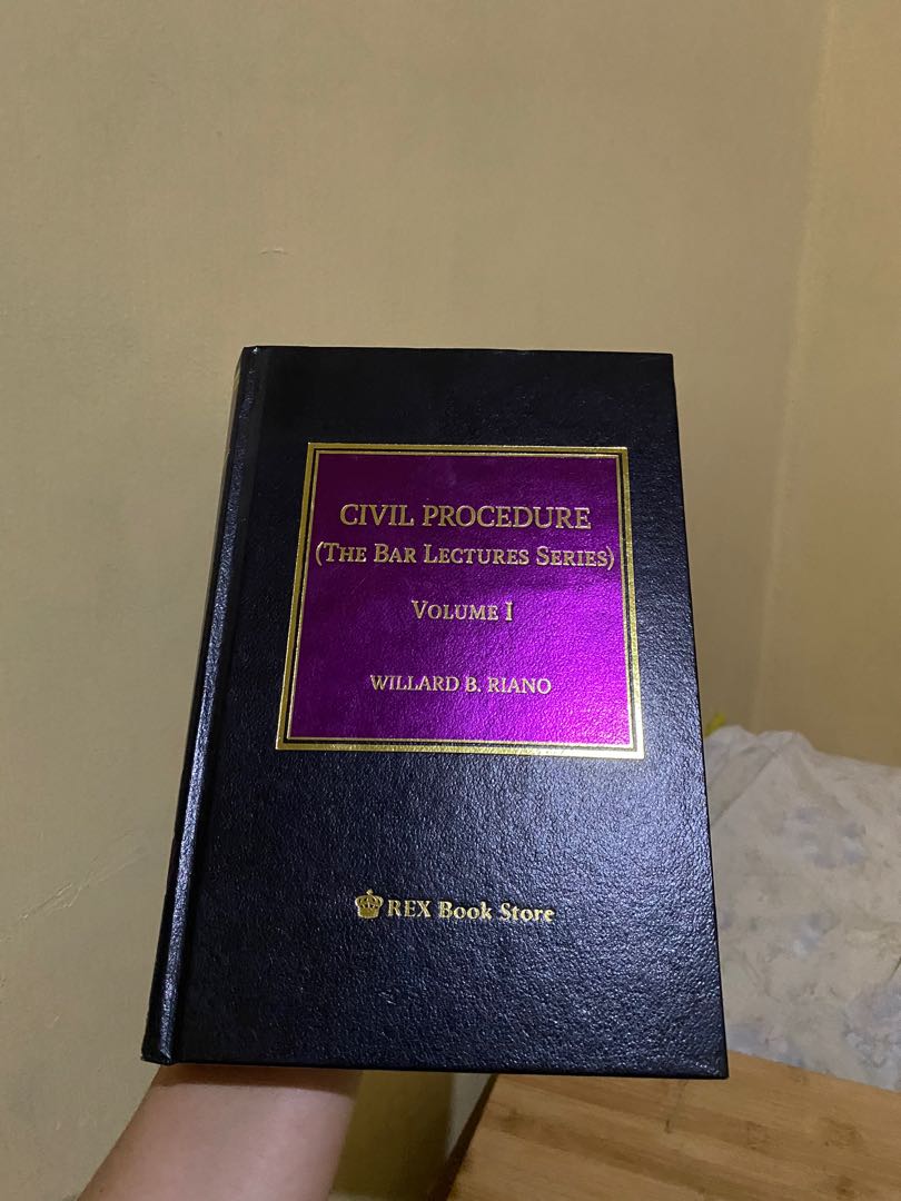 Civil Procedure Riano, Hobbies & Toys, Books & Magazines, Assessment ...