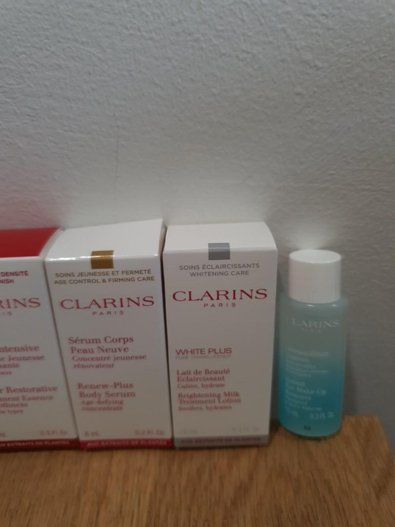 Clarins sample set, Beauty & Personal Care, Bath & Body, Body Care on ...