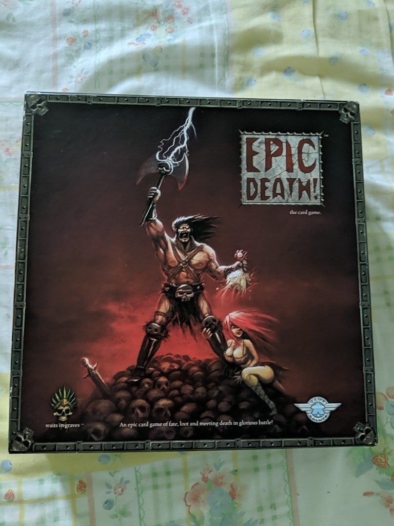 Epic death card boardgame, Hobbies & Toys, Toys & Games on Carousell