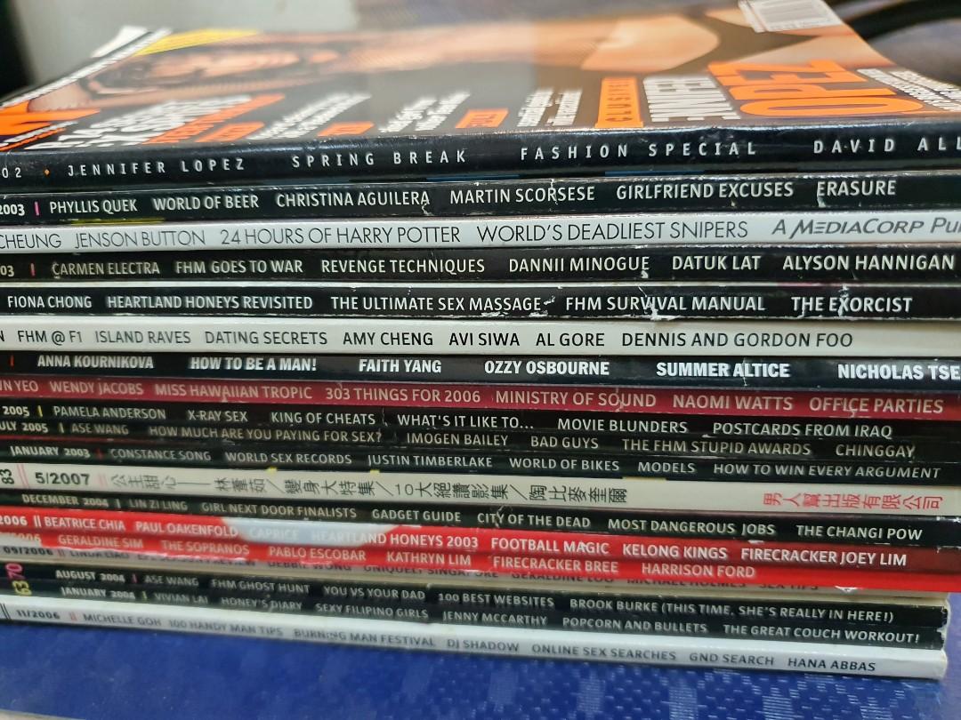 FHM, Books & Stationery, Magazines & Others on Carousell