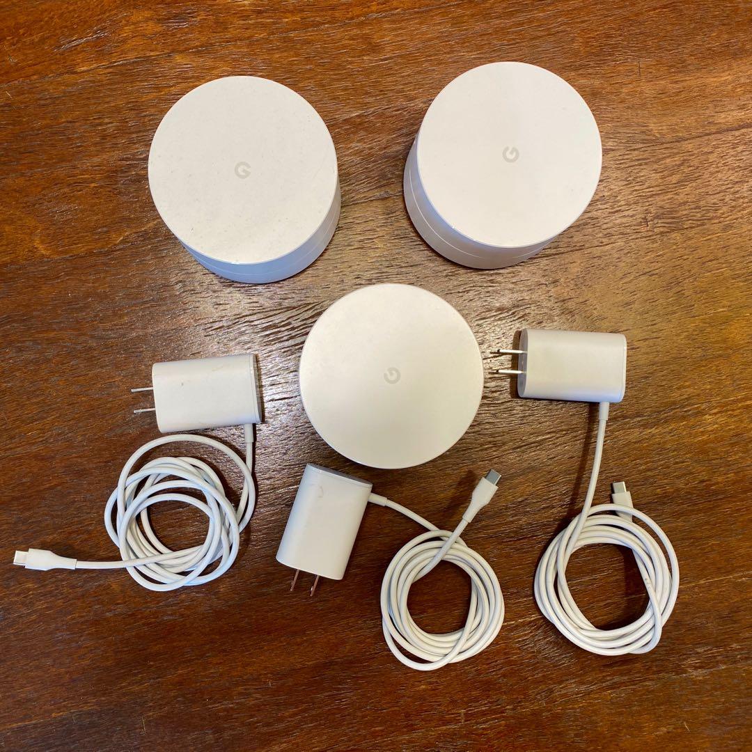 Google Mesh WiFi 3 Pack Set - solve your WiFi deadzones, TV & Home ...