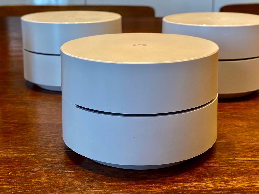 Google Mesh WiFi 3 Pack Set - solve your WiFi deadzones, TV & Home ...