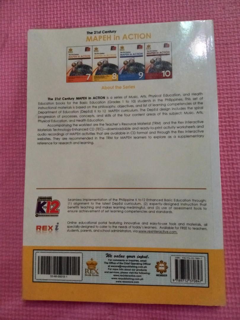 GRADE 8: MAPEH in Action, Hobbies & Toys, Books & Magazines, Textbooks on Carousell