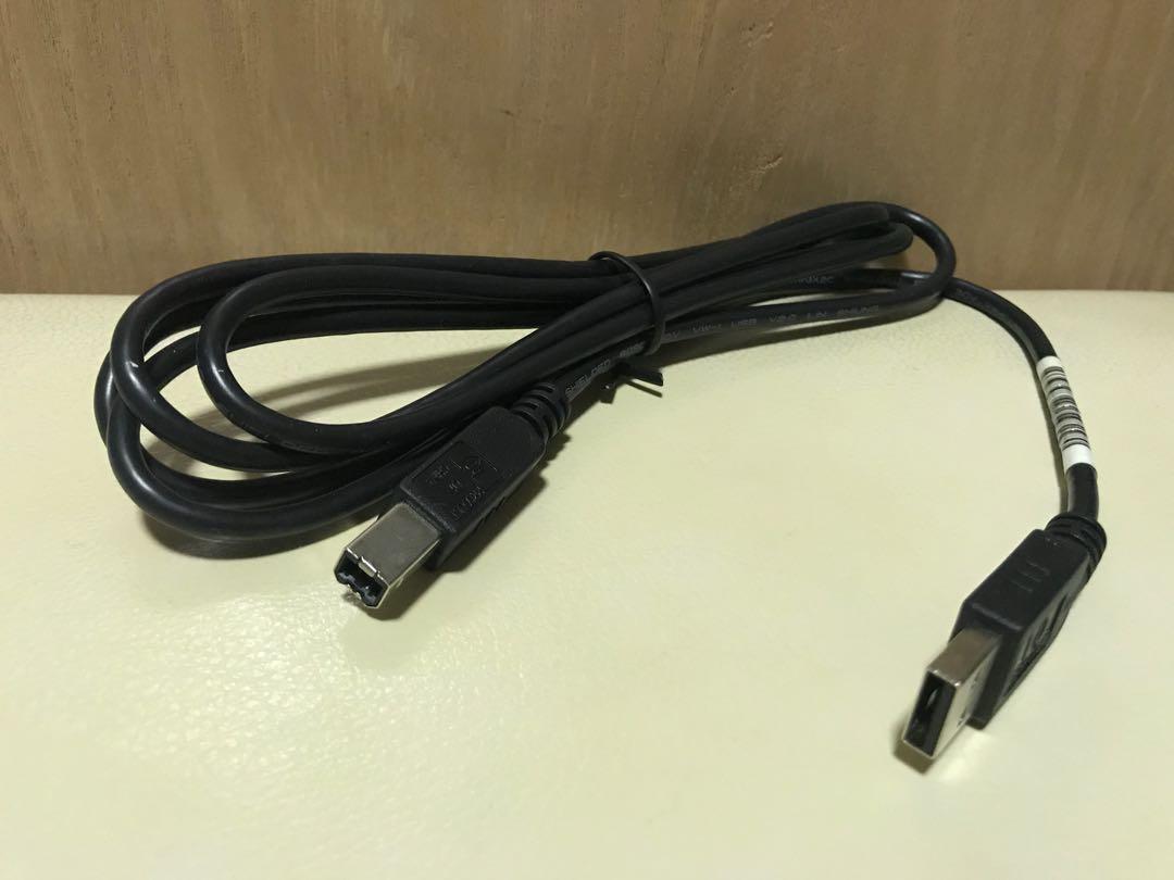 Hp printer cable 電線, 電子產品, 其他 - Carousell