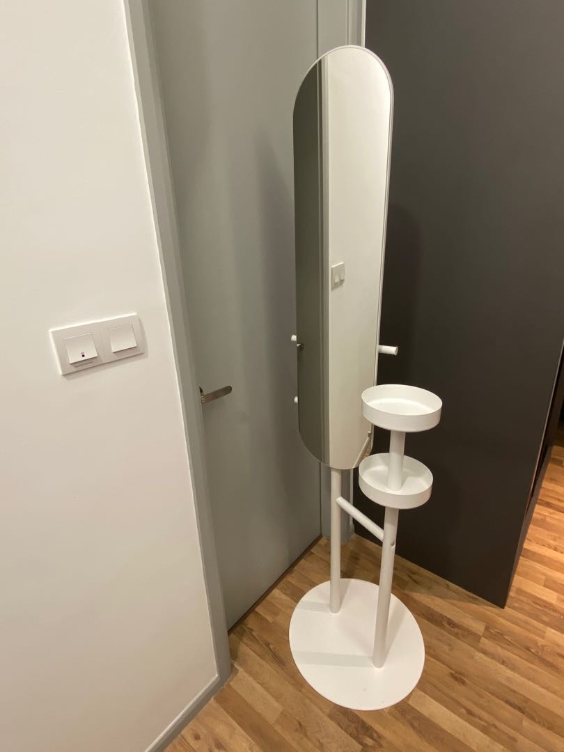 Lierskogen Valet Stand With Mirror Valet Stand, Furniture, Ikea ...