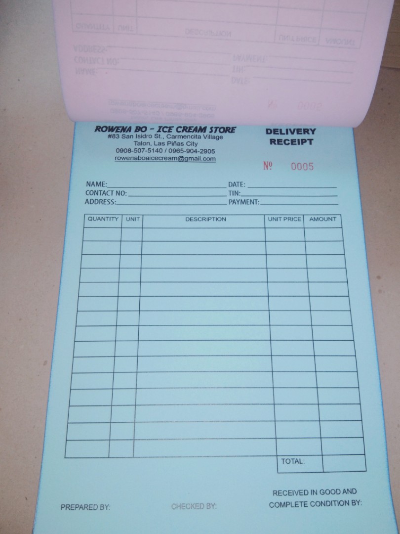 Internal Receipt & Forms, Everything Else, Others on Carousell