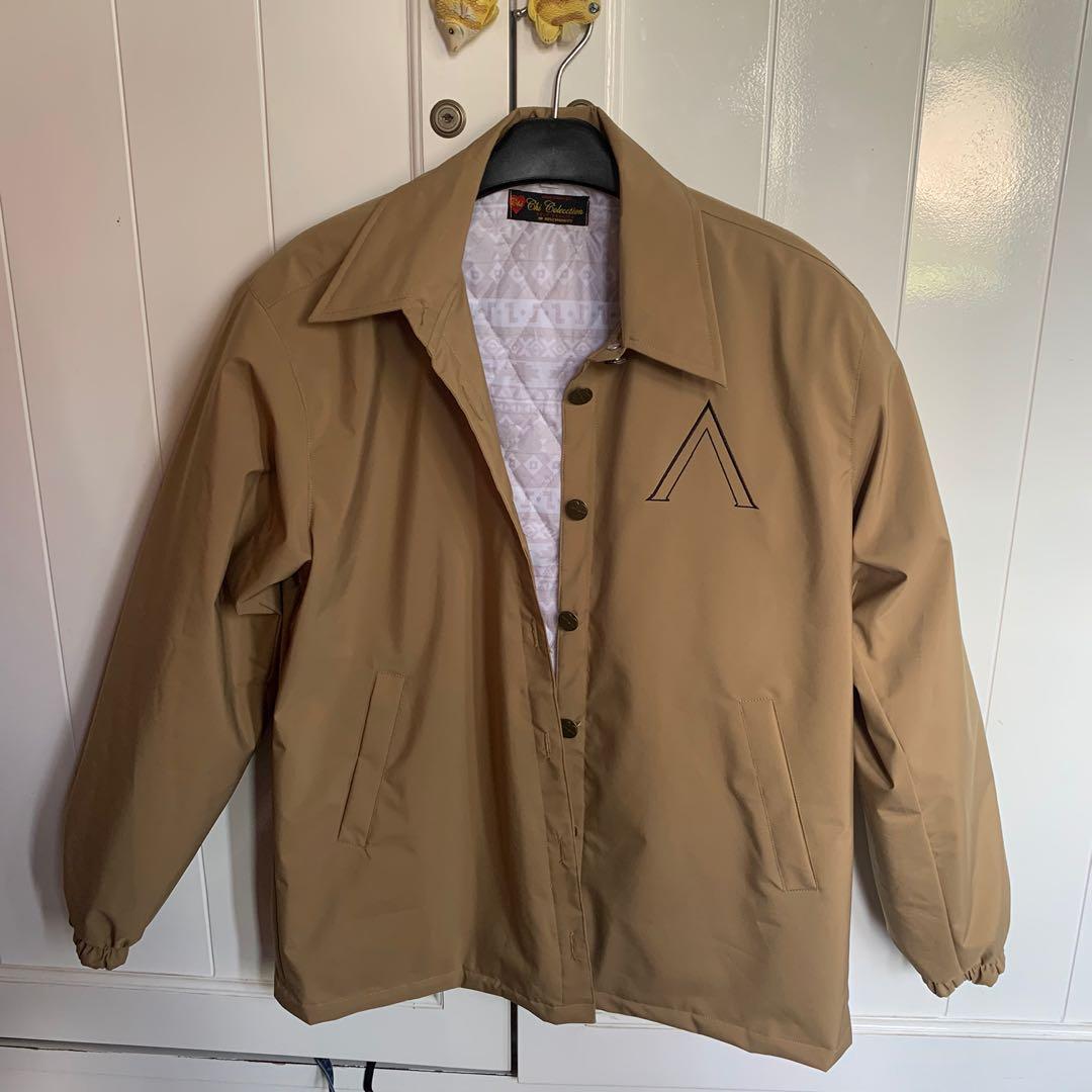 Jaket Coach Coklat, Fesyen Wanita, Pakaian Wanita, Baju Luaran di Carousell