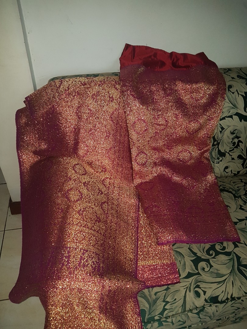 SONGKET PALEMBANG, Fesyen Wanita, Pakaian Wanita, Lainnya di Carousell