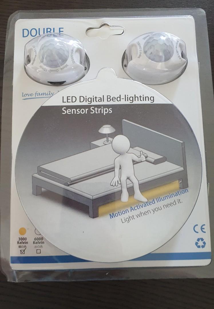 LeD Digital Bed-Lighting Sensor Strips, Everything Else on Carousell