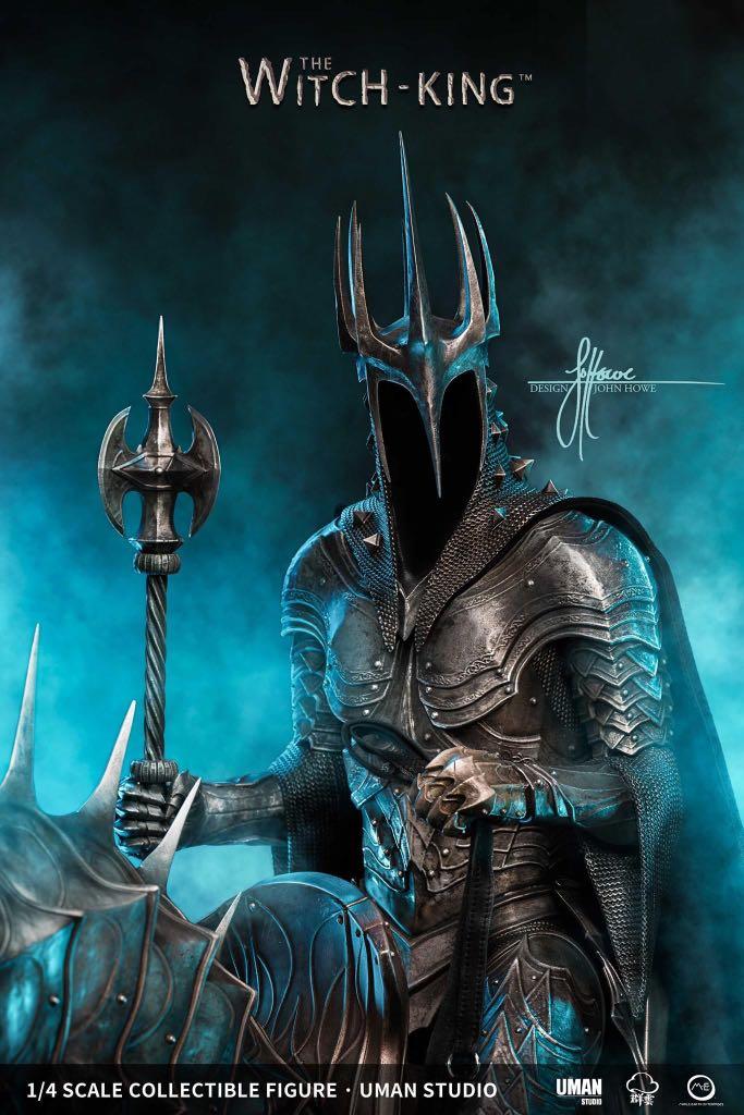 LAST 2 SLOTS!!! Uman Studio John Howe Artist Series Witch King Statue 1/4 Scale. Limited Edition ...