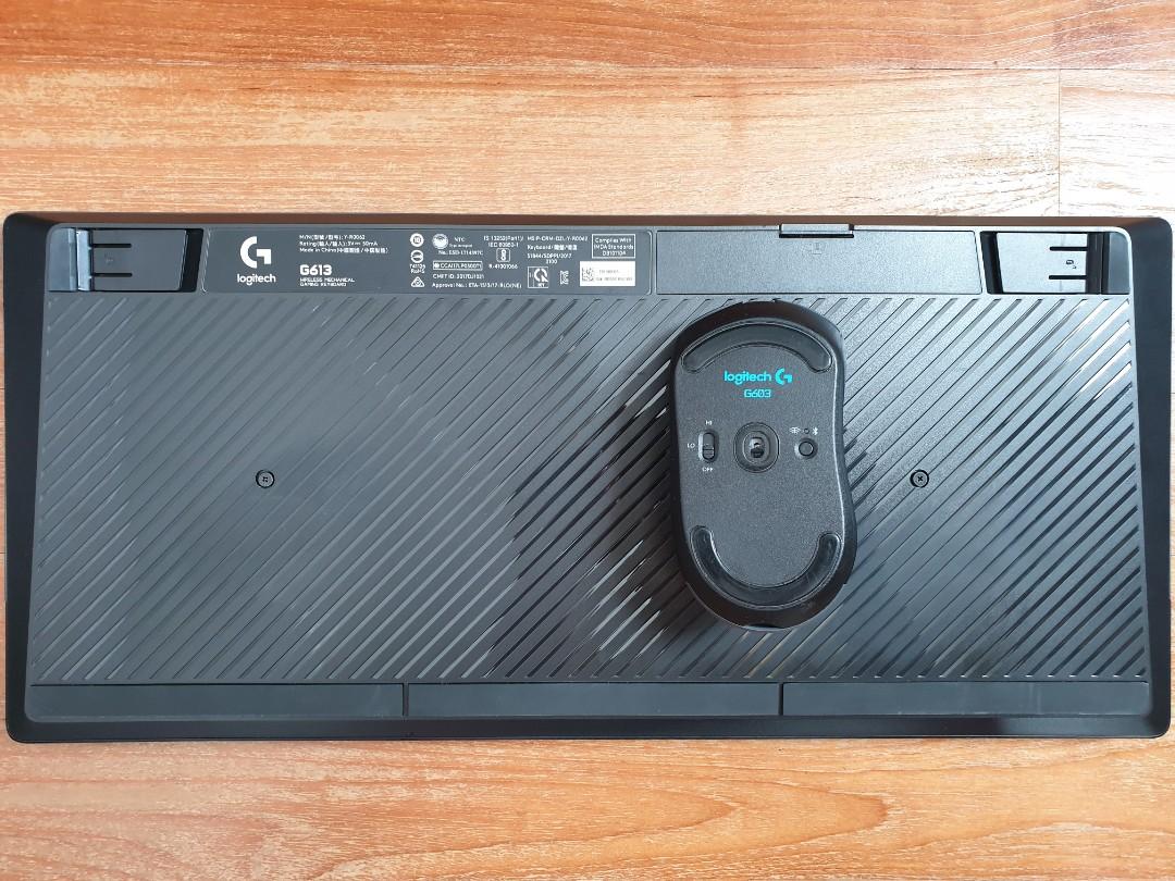 Logitech G603 & G613 Wireless Keyboard And Mouse Bundle, Computers ...