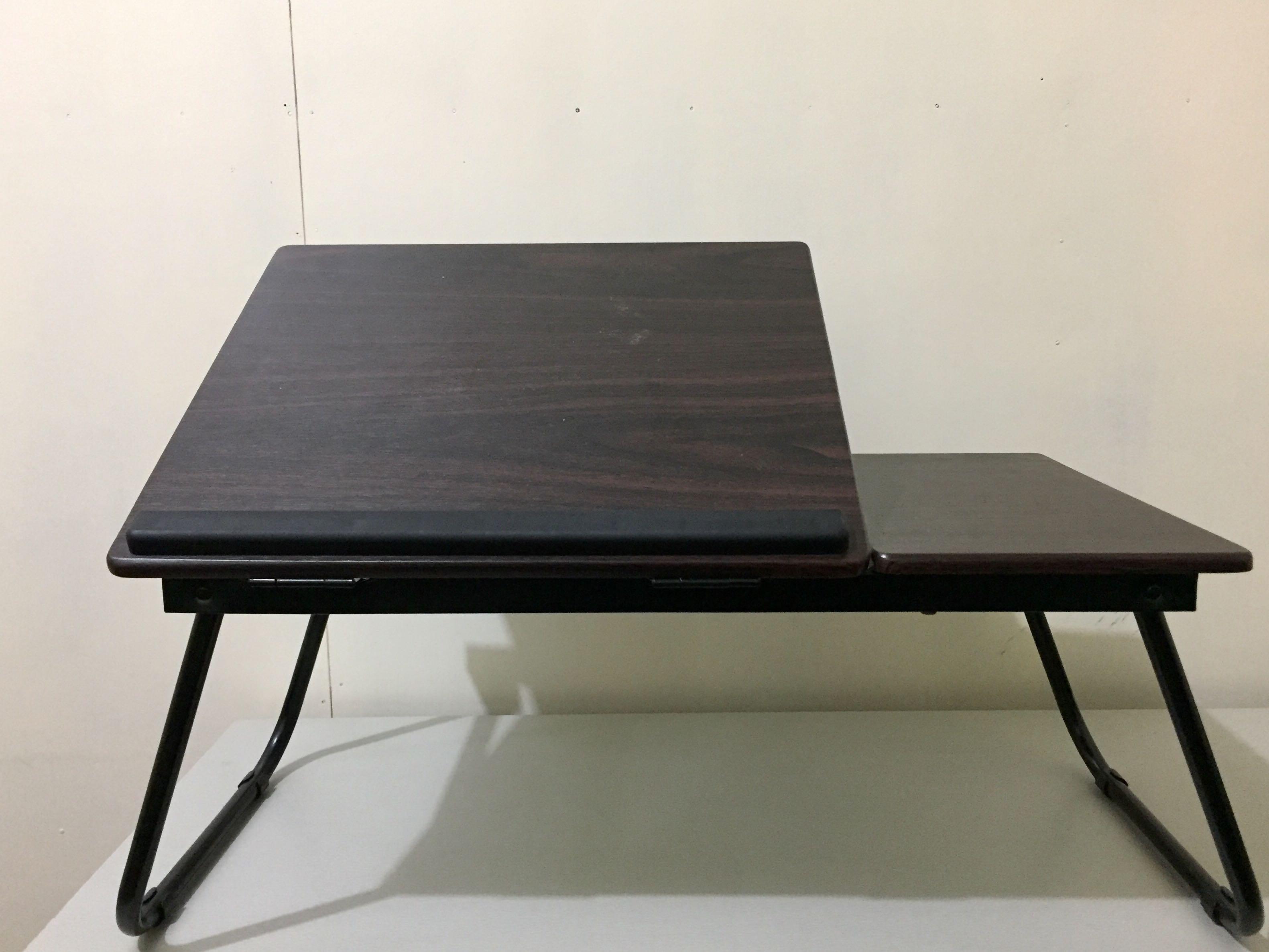 MANDAUE FOAM Folding Study / Laptop Bed Table (Adjustable) , Furniture ...