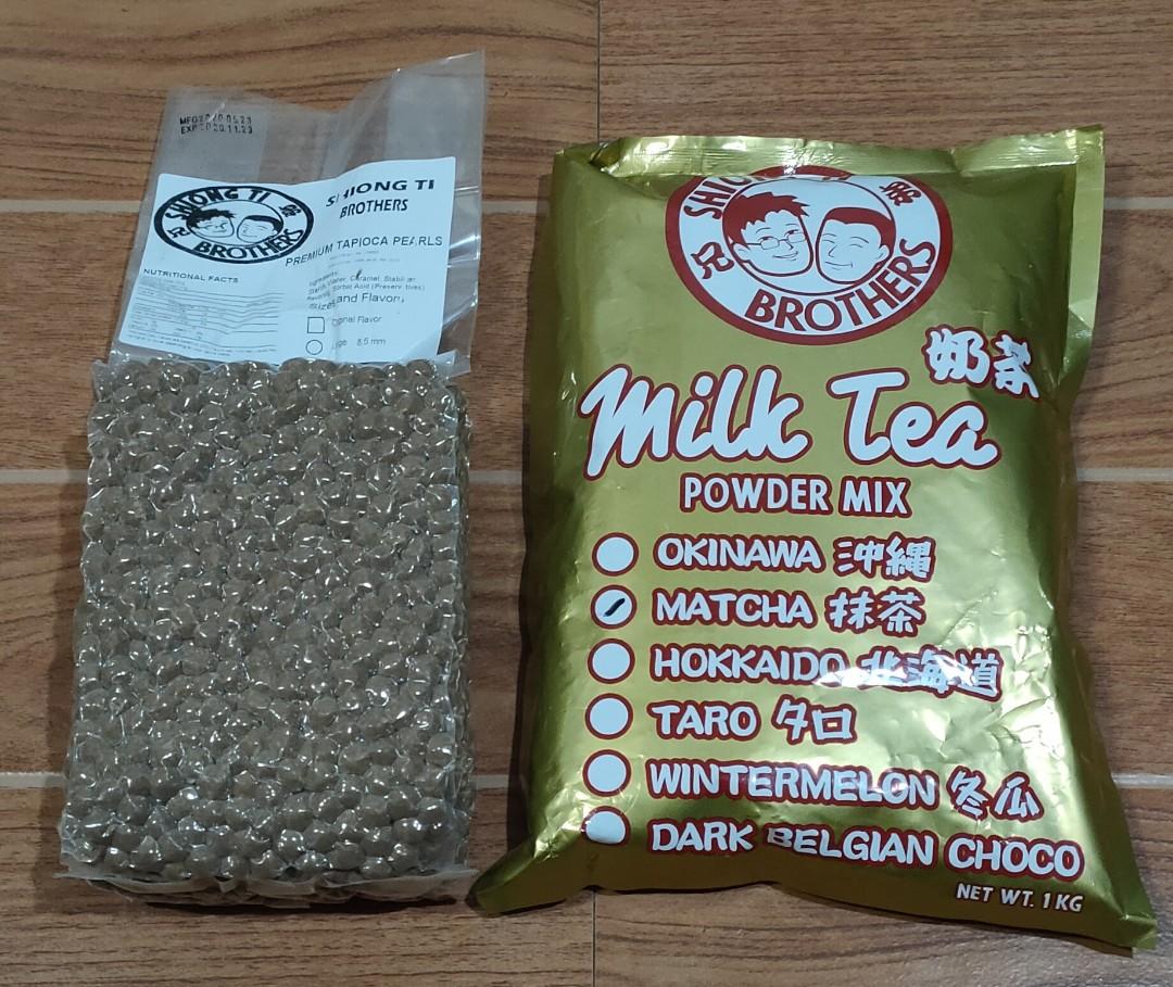 Premium Milk tea powder and tapioca, Food & Drinks, Local Eats on Carousell