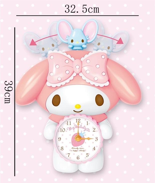 My Melody Swinging Wall Clock, Furniture & Home Living, Home Decor ...