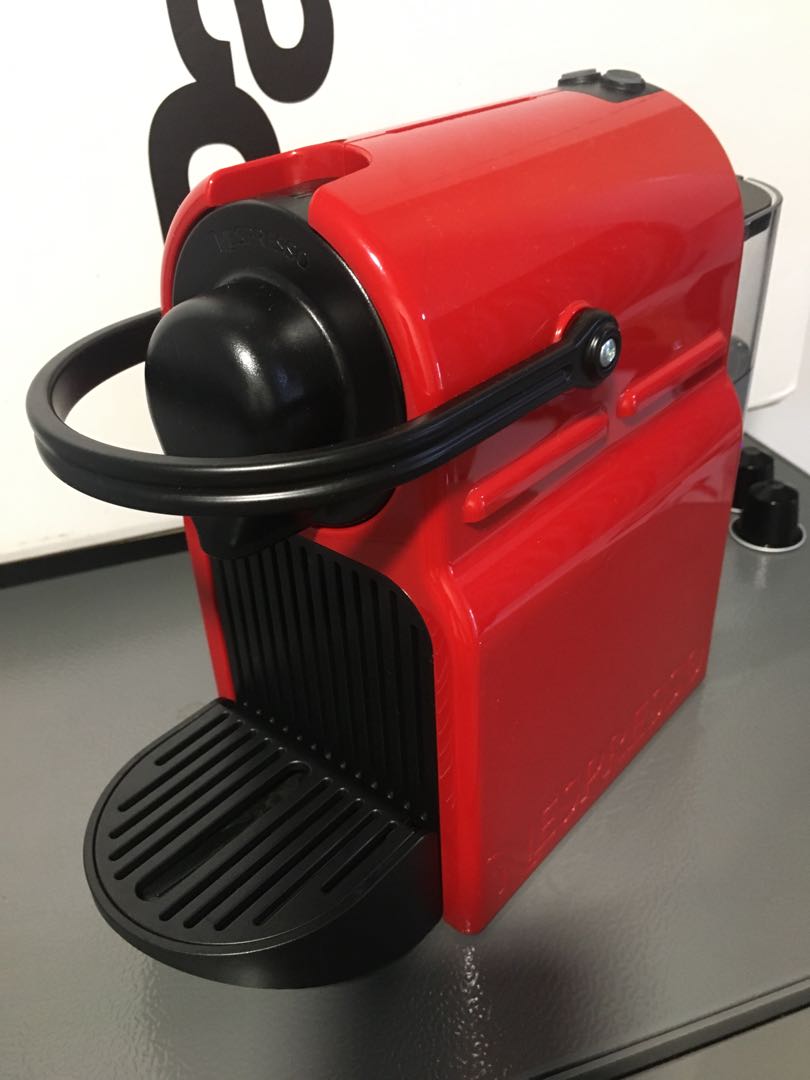 Nespresso Pixie (red), TV & Home Appliances, Kitchen Appliances, Coffee ...