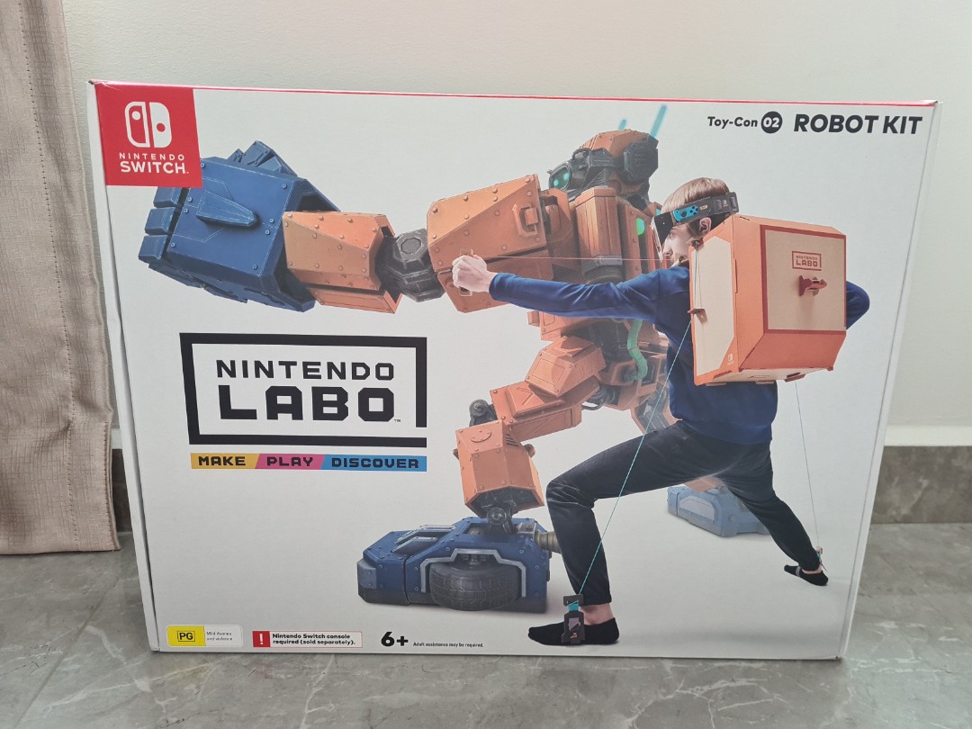 Nintendo switch labo robot kit, Video Gaming, Video Games, Nintendo on ...