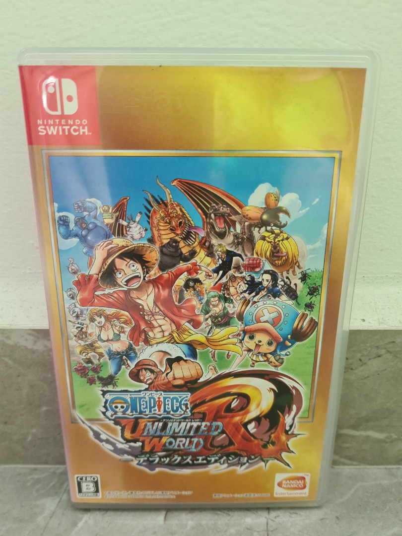 Nintendo switch one piece unlimited world red, Video Gaming, Video ...