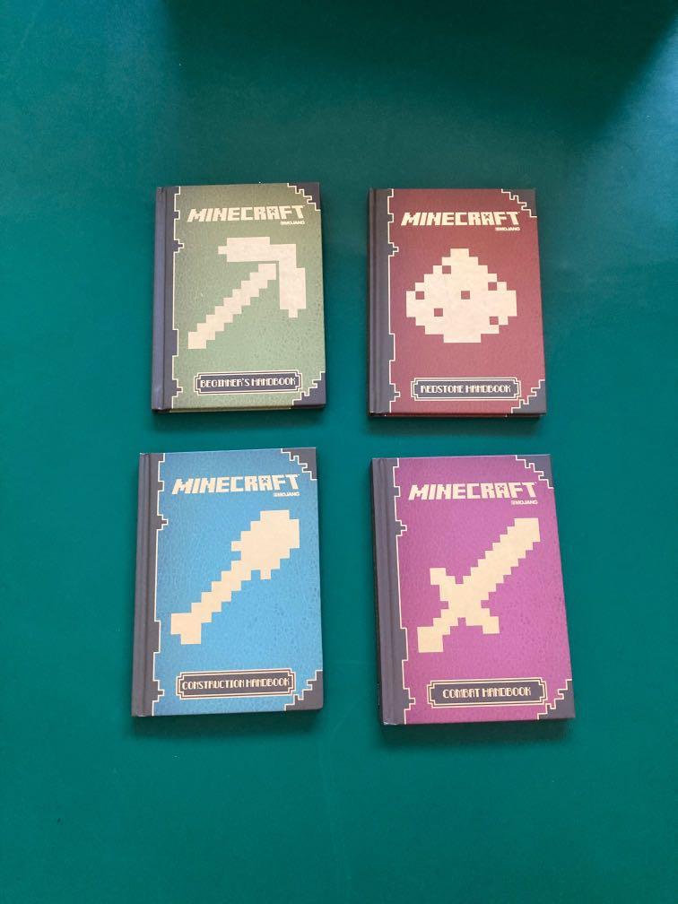 Official Minecraft Mojang Complete Handbook Set, Hobbies & Toys, Books ...