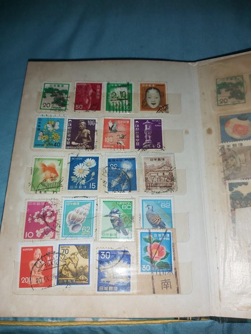 Old stamp book, Hobbies & Toys, Memorabilia & Collectibles, Stamps ...