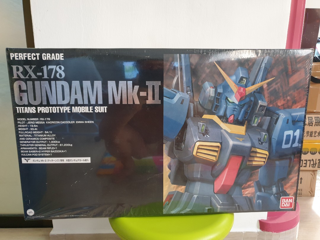 PERFECT GRADE RX-178 GUNDAM MK-2, Hobbies & Toys, Toys & Games on Carousell