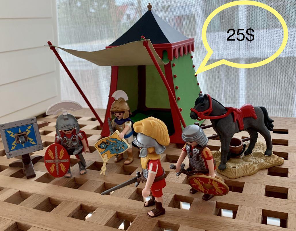 Playmobil Roman soldiers, Hobbies & Toys, Toys & Games on Carousell