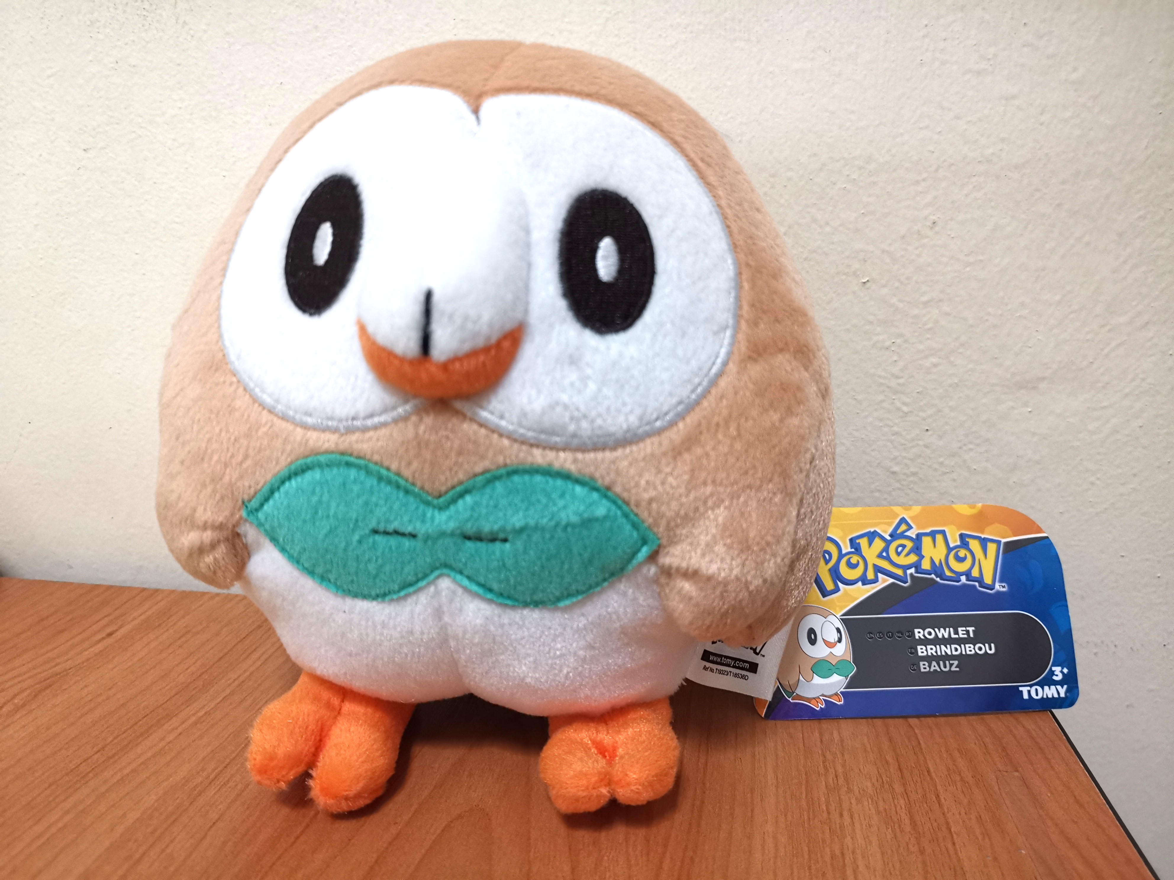 Pokemon Rowlet Plushie/Toy, Hobbies & Toys, Toys & Games on Carousell