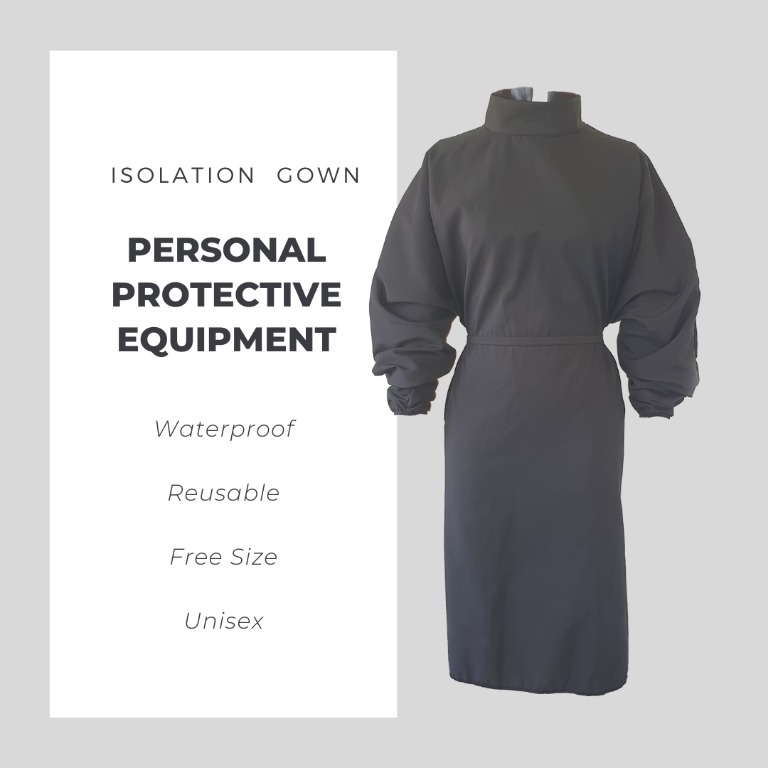PPE Medical/ Surgical/ Isolation Gown (Black Color available only ...