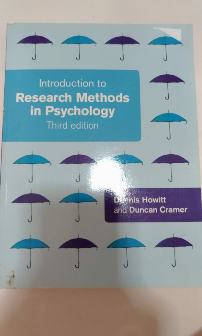 Research Methods in Psychology TextbooK, Hobbies & Toys, Books ...