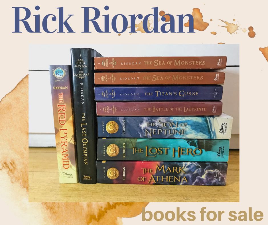 Rick Riordan Books, Hobbies & Toys, Books & Magazines, Fiction & Non ...