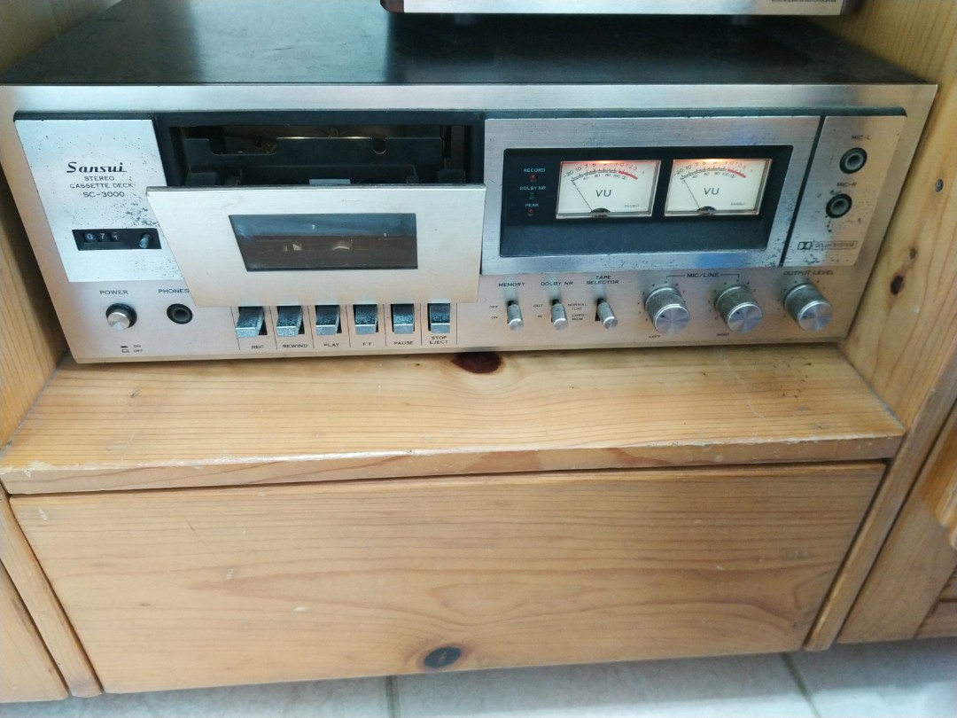 Sansui sc-3000, 電子產品, 錄音器材 - Carousell