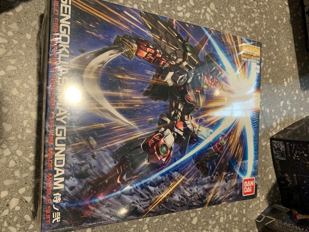 Sengoku Astray Gundam, Build Fighter Nils Nielsen Custom Made MG ...