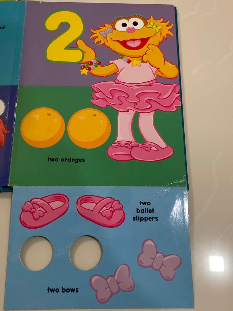 Sesame Street Count with Elmo Lift the Flaps Book, Hobbies & Toys ...