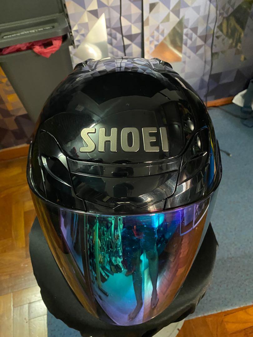 Shoei jforce 3 gloss black, Motorcycles, Motorcycle Accessories on ...