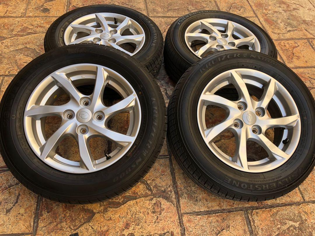 Sport Rim Myvi G3 14 inci tayar 2020 mcm baru, Auto Accessories on ...