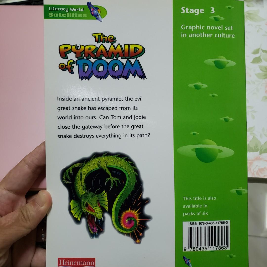 The Pyramid of Doom comics, 書本 & 文具, 小朋友書 - Carousell